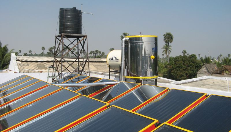 Solar Water Heating, India | Climate Impact Partners