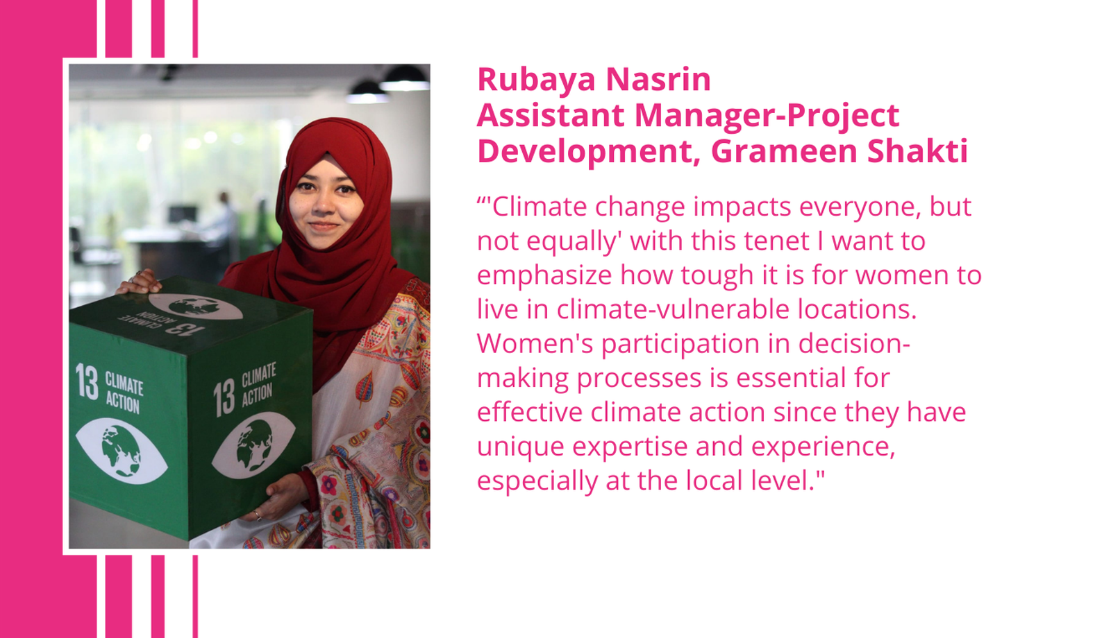 Celebrating women leading on climate action | Climate Impact Partners